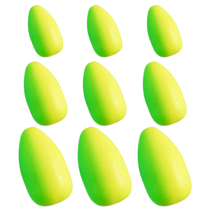 Dr.Fish 60pcs Fishing Floats Foam Strike Indicator Pompano Rig Walleye ...