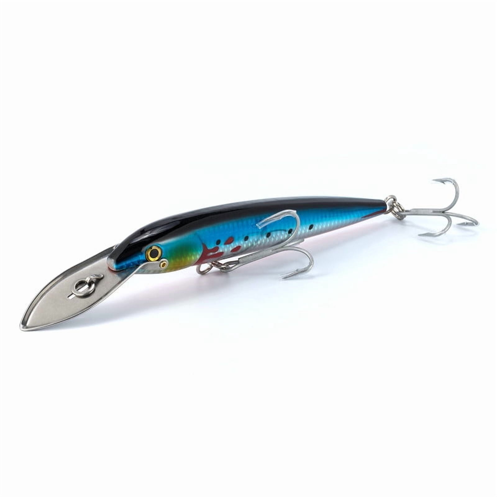 Dr.Fish Deep Diving Trolling Lures 13-20ft Saltwater Fishing Lures 7.5 ...