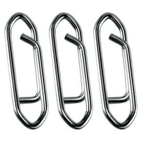 Colaxi 100x Fly Fishing Snap No Knot Snaps Fishing Hook Snap Connector ...