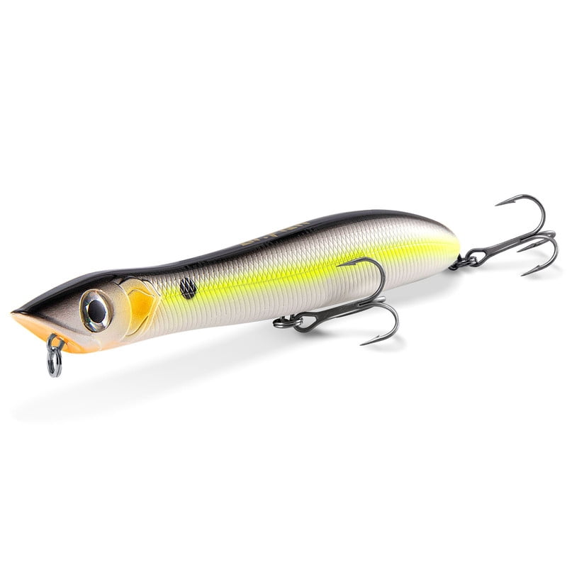 Dr.Fish Fishing Lure 5.5'' Walk The Dog Lure Freshwater Bass/Pike ...
