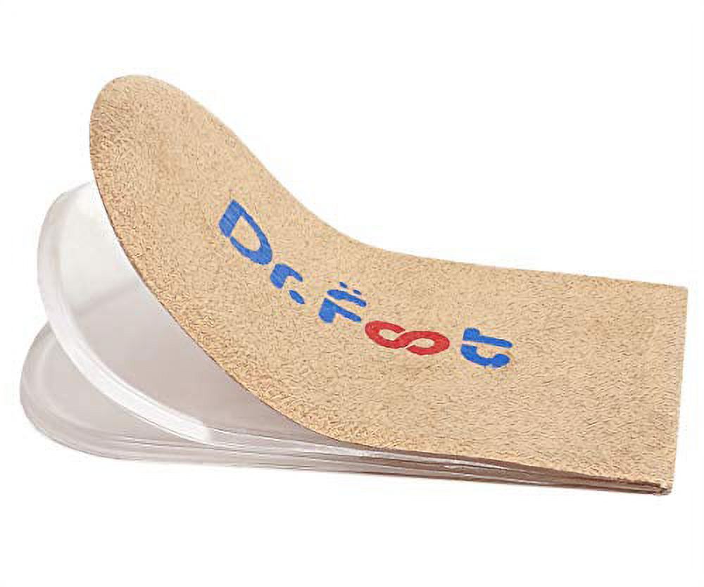 Dr.Foot Adjustable Orthopedic Heel Lift Inserts, Height Increase Insole ...
