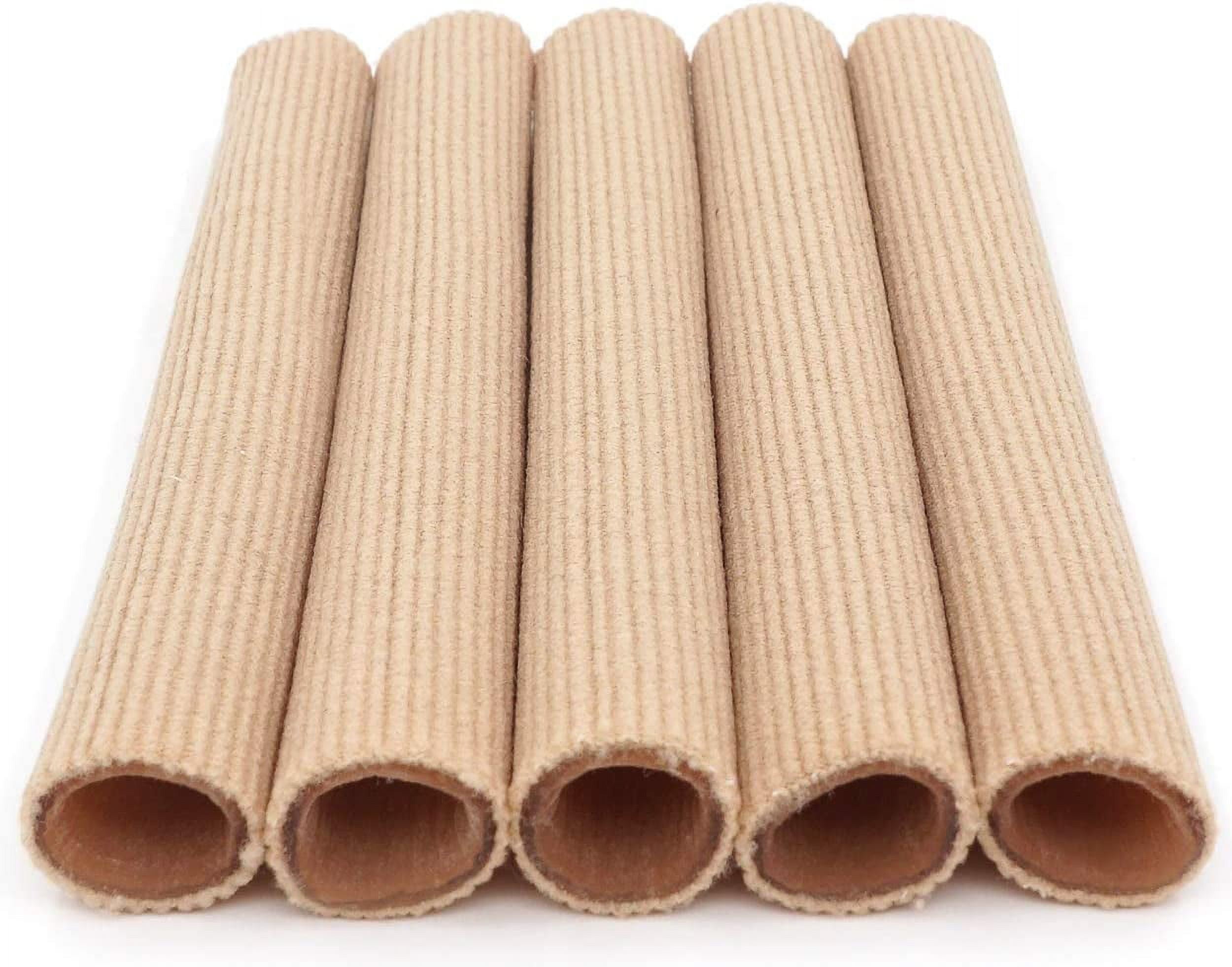 Dr. Foot's Toe Tubes, Fabric Sleeve Protectors with Gel Lining Pad to ...