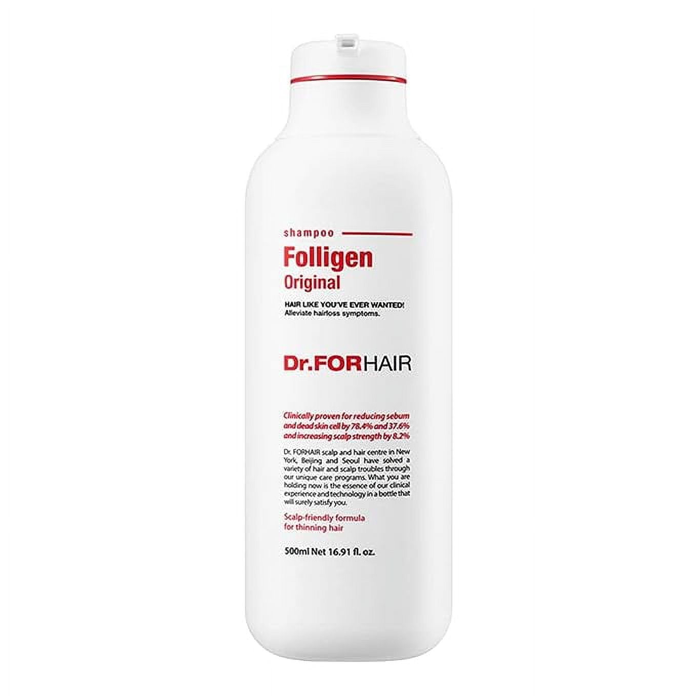 Dr ForHair Folligen Shampoo 16 91 fl oz 500 ml - Walmart.com