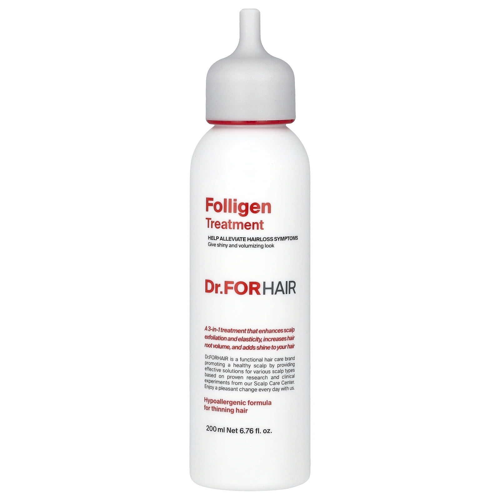 Dr.ForHair Folligen Treatment, 6.76 fl oz (200 ml) - Walmart.com
