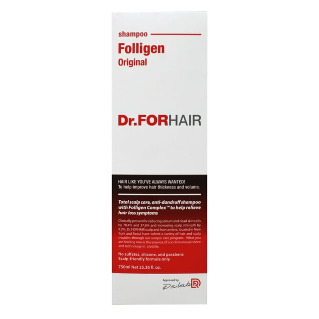 Dr.ForHair Original Folligen Shampoo 25.36 Ounces - Walmart.com