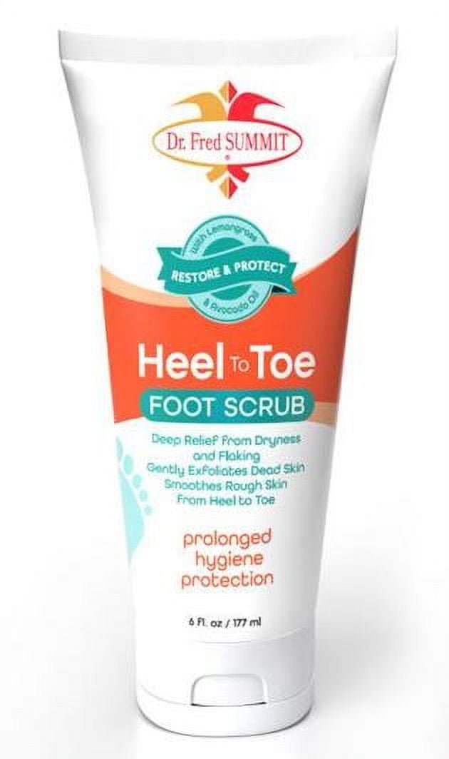 Dr. Fred Summit Heel to Toe Renew Scrub with Lemongrass and Avocado Oil ...