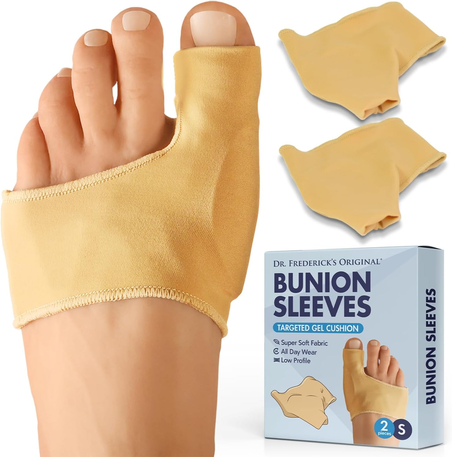 Dr. Frederick's Original Bunion Sleeves - 2 ct - Orthopedic Relief ...