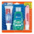 Dr. Fresh 3-In-1 Oral Care Travel Kit: Toothbrush, Toothpaste, and ...