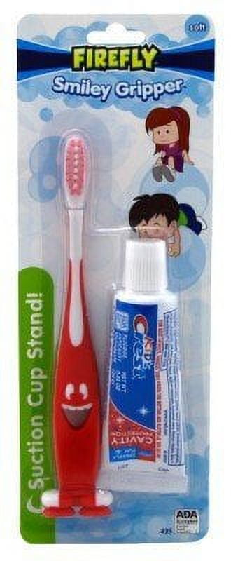 Dr. Fresh Dr. Fresh Smiley Gripper Toothbrush with Kid's Crest ...