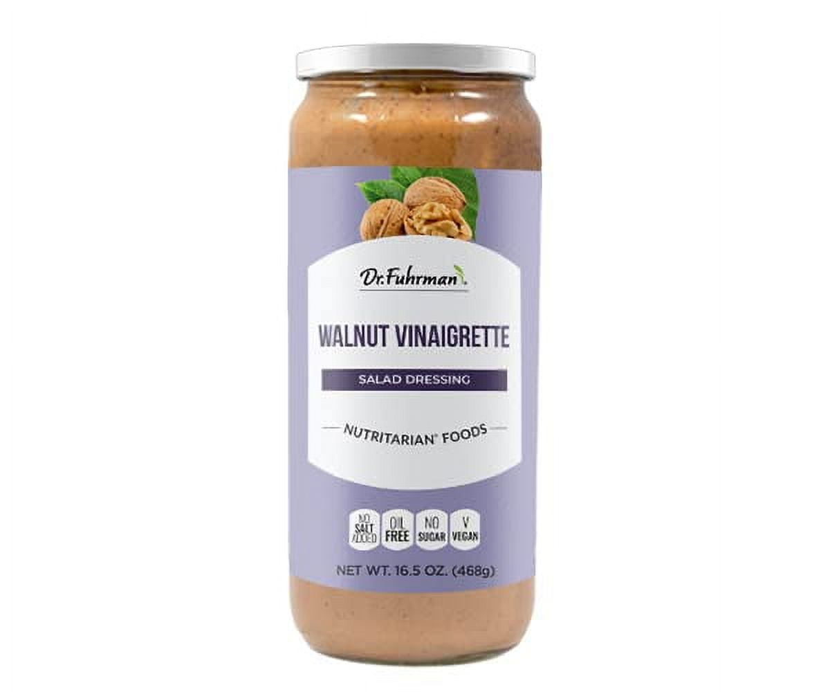 Dr. Fuhrman's Walnut Vinaigrette Salad Dressing - Walmart.com