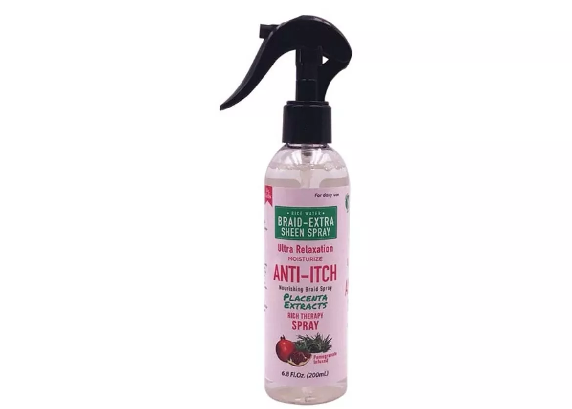 Dr.Girls Anti-Itch Rice water Braid Extra Sheen Spray, 6.8 Oz - Walmart.com