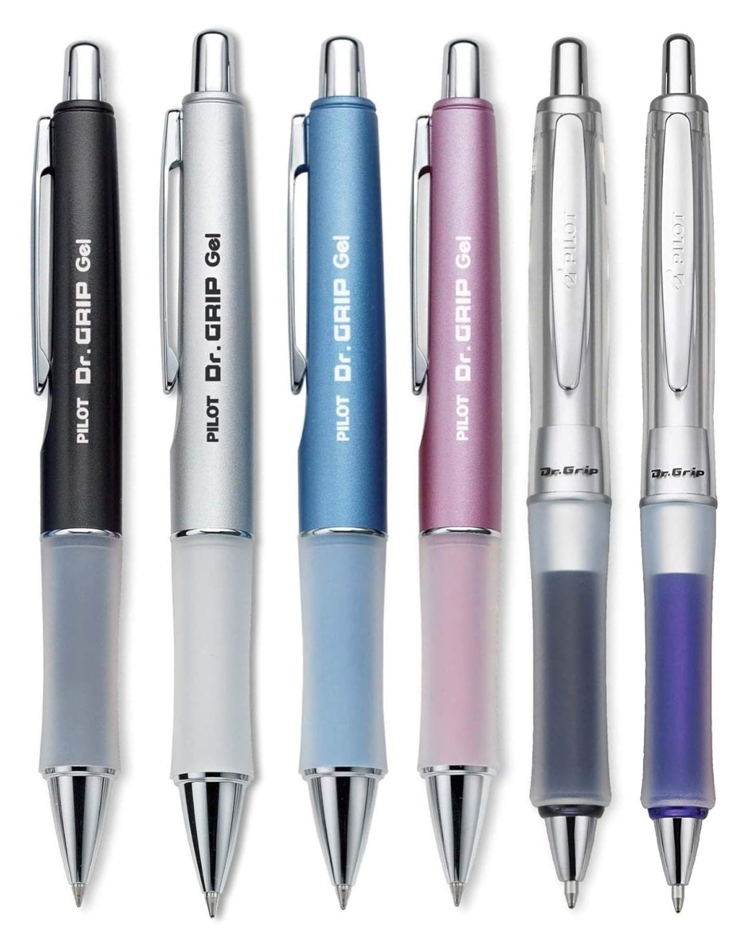 Dr. Grip Limited Refillable & Retractable Gel Rolling Pen, Fine Point ...