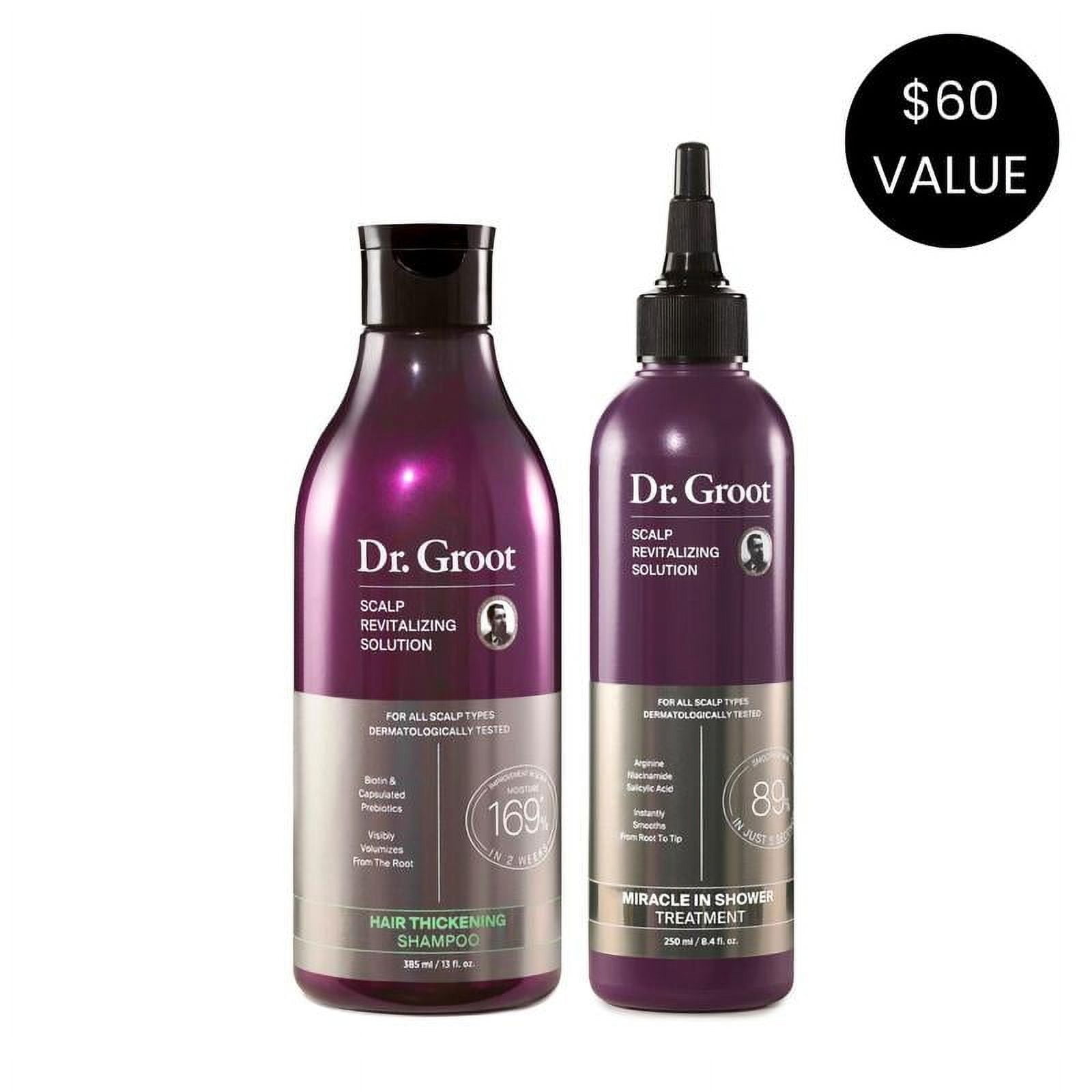 Dr. Groot Hair & Scalp Dynamic Duo Set Conditioner Haircare Keratin ...