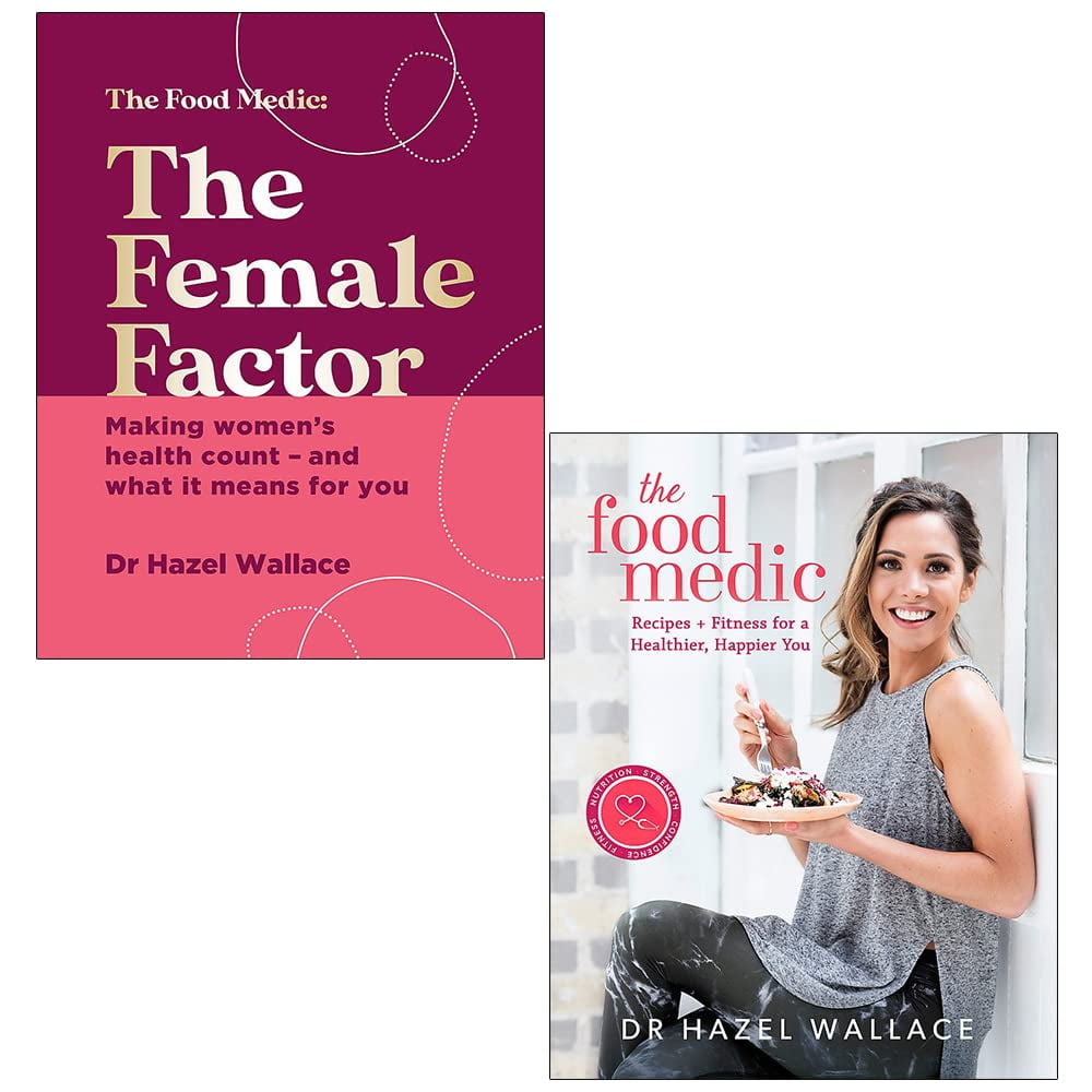 Dr Hazel Wallace Collection 2 Books Set (The Female Factor, The Food ...