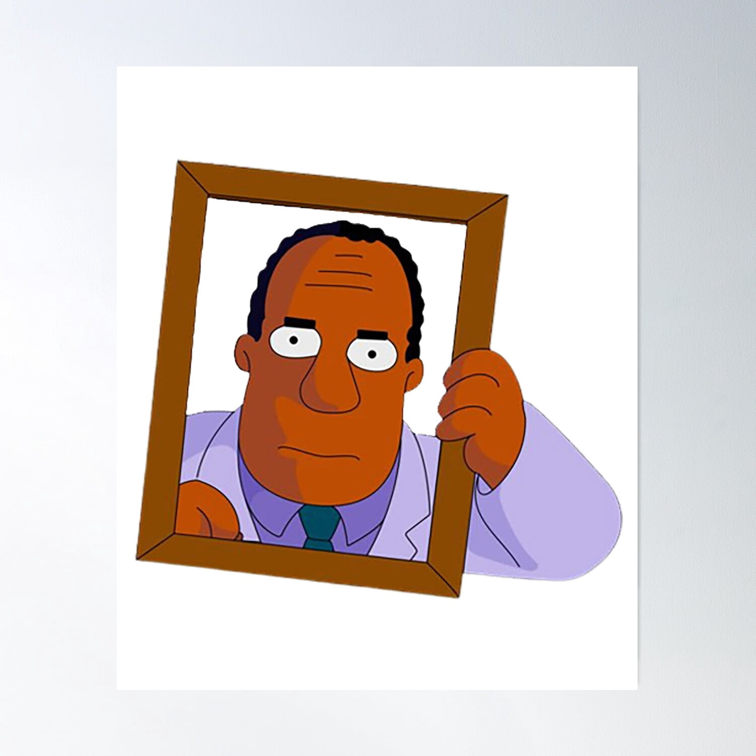 Dr. Hibbert - The Sinister Twin Poster Wall Art, Modern Wall Decor ...