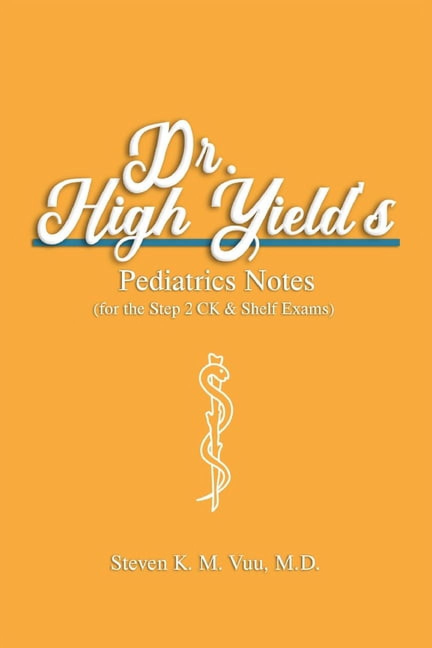 Dr High Yield Pediatrics