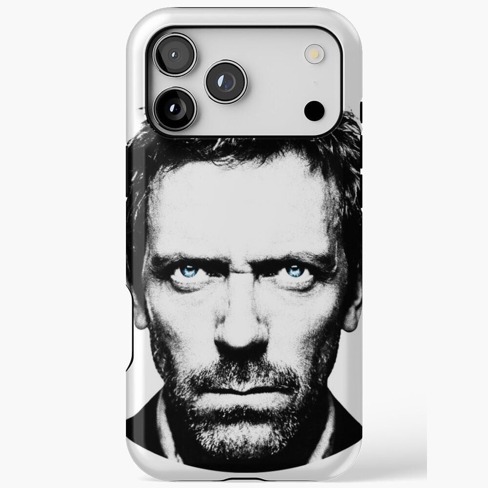 Dr House Medical Drama Fan Art Case for iPhone 17 16 15 14 13 12 11 Pro ...