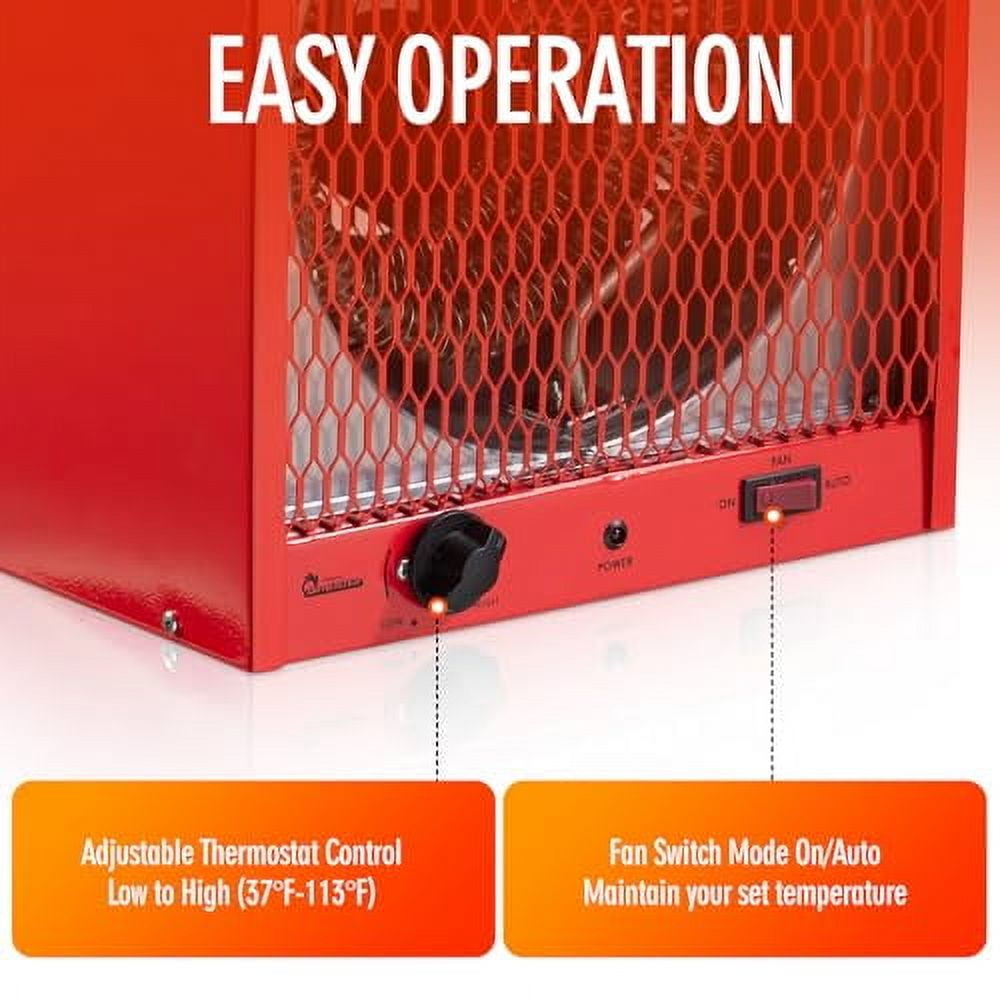 Dr Infrared Heater DR-988A Garage Shop 208/240-Volt, 4800/5600-Watt ...