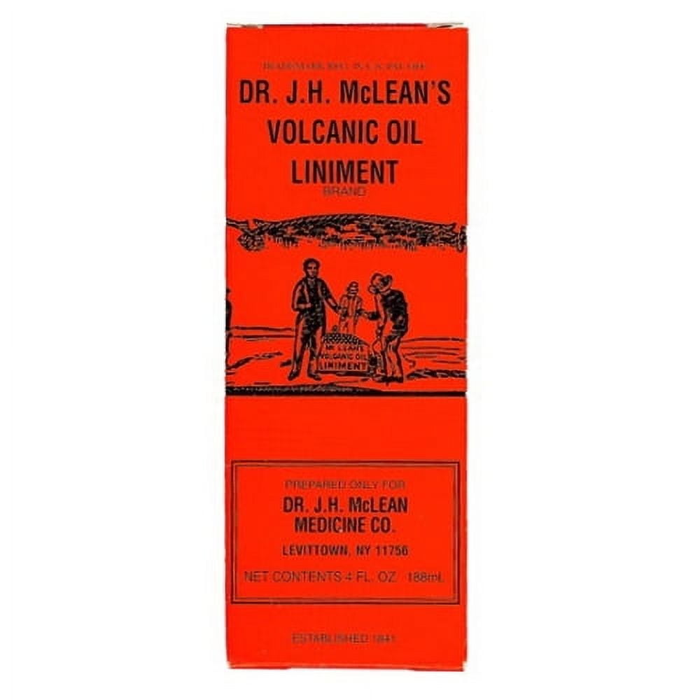 Dr. J.H. McLeans Volcanic Oil Liniment, 4 Oz HSA/FSA Eligible - Walmart.com