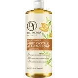 Dr. Jacobs Naturals Almond Castile Soap All-In-One Cleaner Plant-Based ...