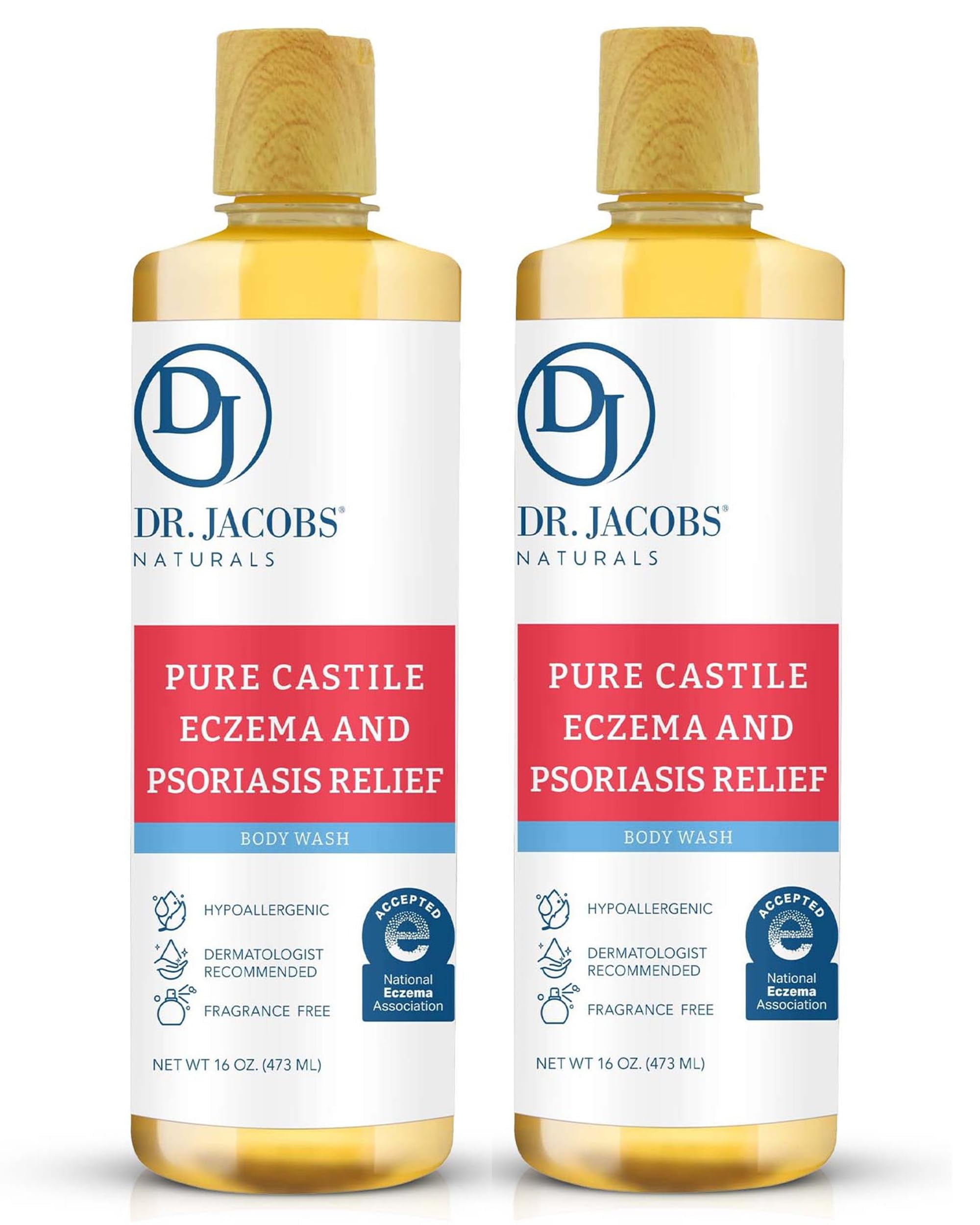 Dr. Jacobs Naturals Hypoallergenic MMF7 Castile Soap, Dermatologist ...