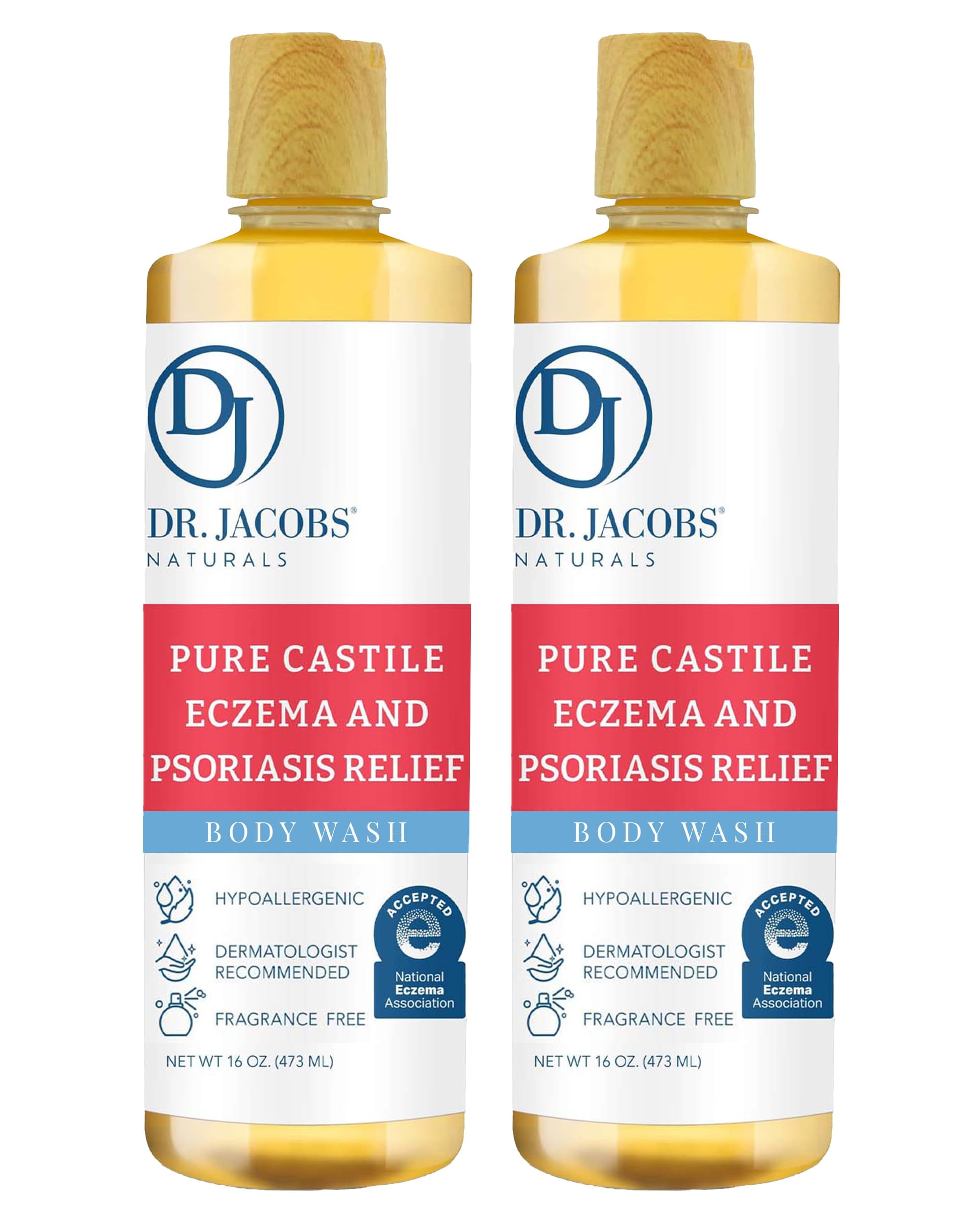 Dr. Jacobs Naturals Hypoallergenic TSF6 Castile Soap, Dermatologist ...