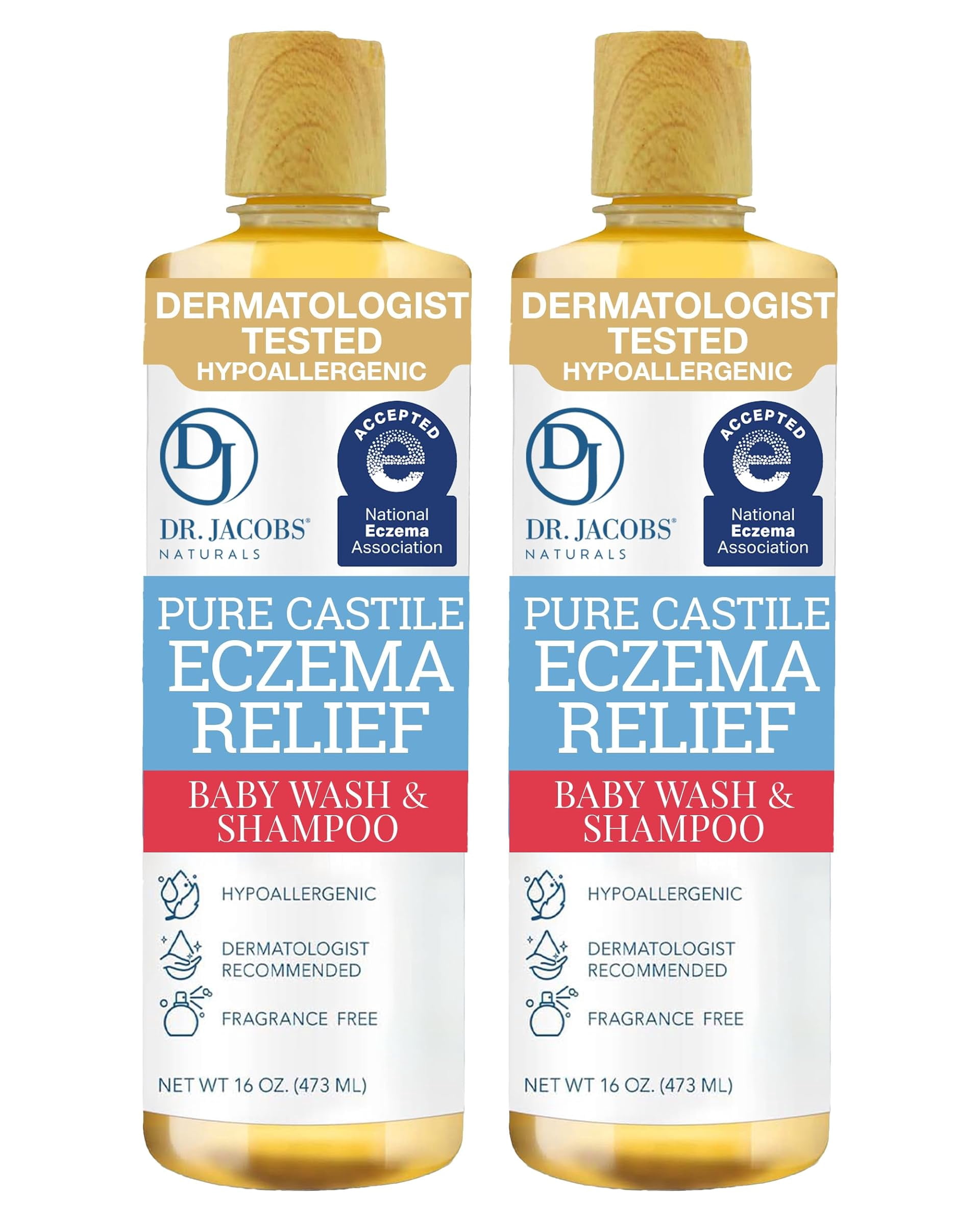 Dr. Jacobs Pure Castile Baby Wash - Effective Body Wash to Relieve Baby ...