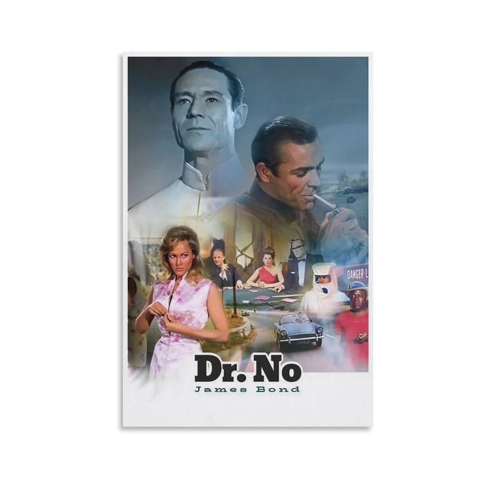 Dr. No James Bond Movie Poster Print 2 (1) Artworks Picture Print ...