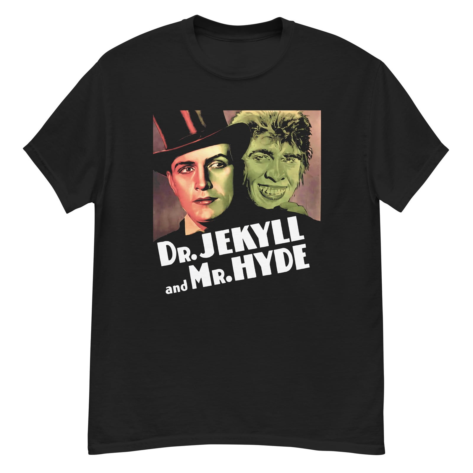 Dr. Jekyll and Mr. Hyde cult horror film fan art t-shirt - Walmart.com