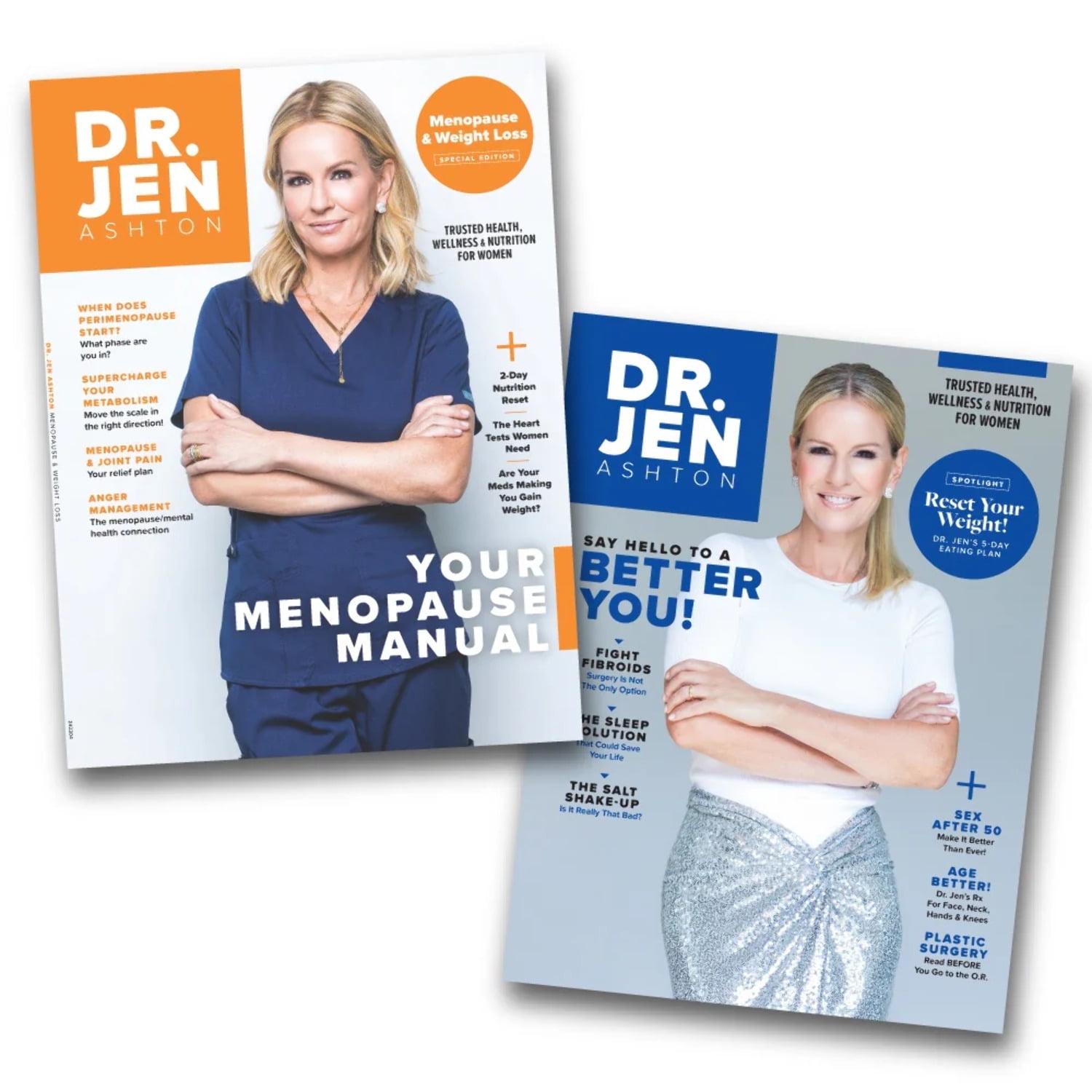 Dr. Jen Ashton - 3rd Edition: Menopause Manual, Phases, 2-Day Nutrition ...