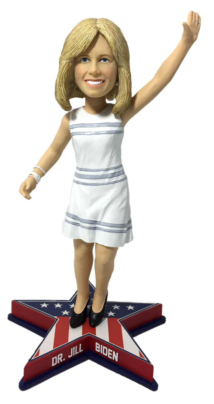 Dr. Jill Biden Presidential Star Base Bobblehead - Walmart.com