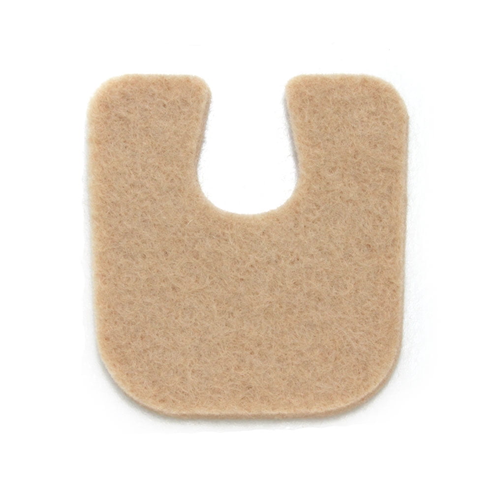 Dr. Jill's Latex Free U-Shaped Callus / Lesion Pads 1/8” Felt-100 Pack ...