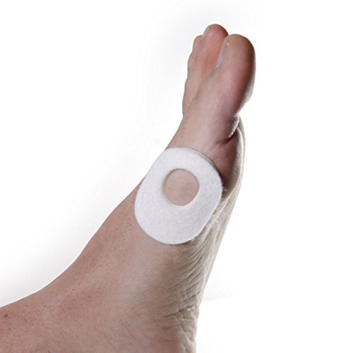 Dr. Jills 1/8" Oval Felt Callus Pads - Walmart.com