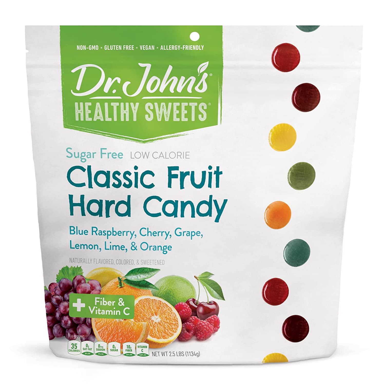 Dr. John's Healthy SweetsDr. John’s Sugar Free Candy, Healthy Hard ...