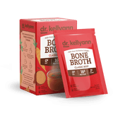 Dr. Kellyann's Bone Broth Collagen Powder Packets, Classic Beef, Grass ...