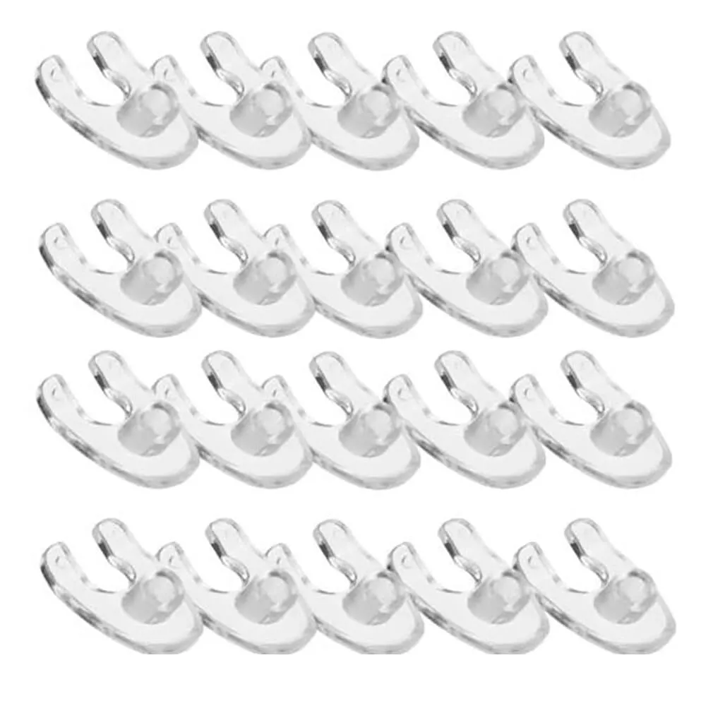 Dr.LPCGF 20Pcs Disposable Clear Feet for Beauty Therapy Machine ...