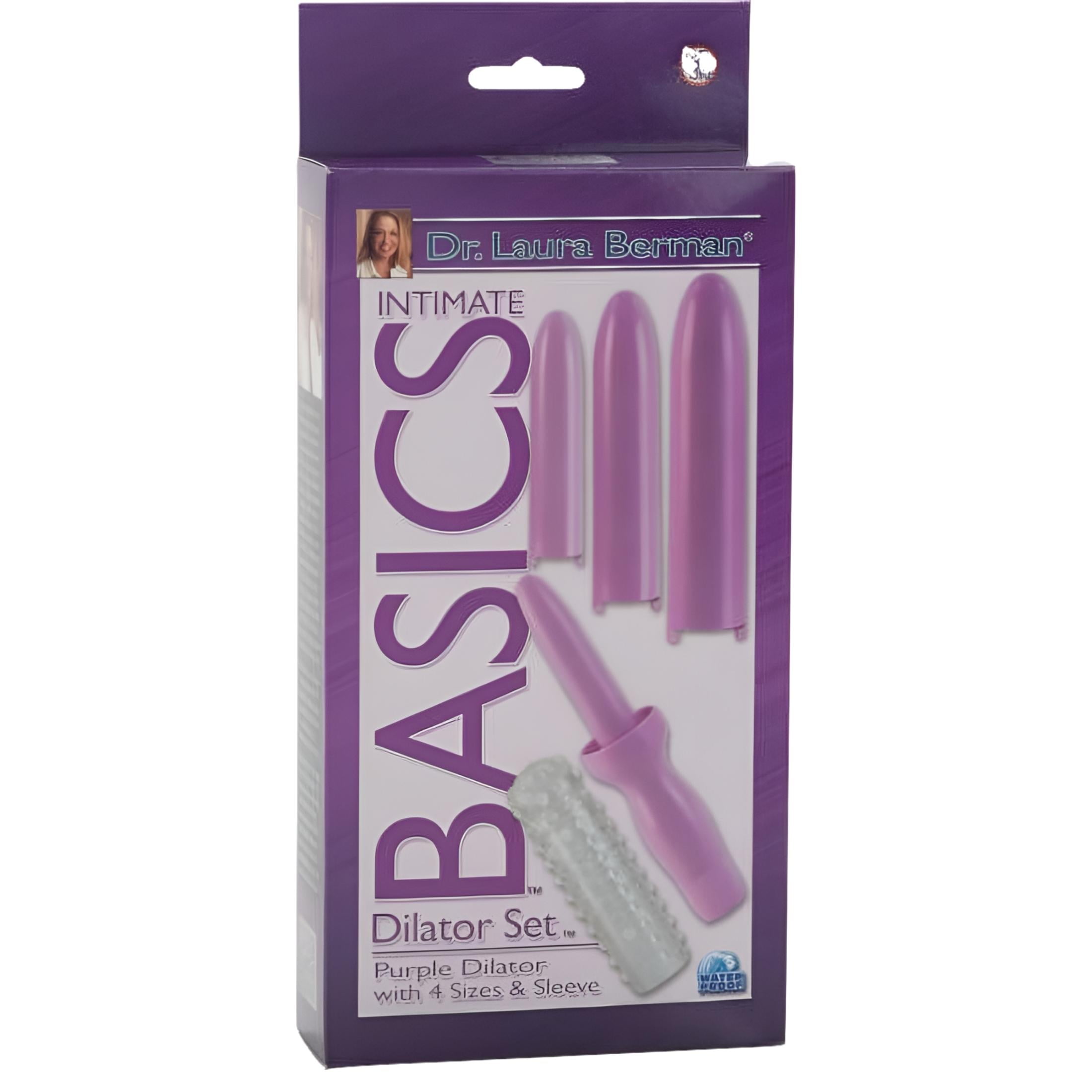 Dr. Laura Berman Dilators Set of 4 with Locking Sizes, Sleeve, and ...