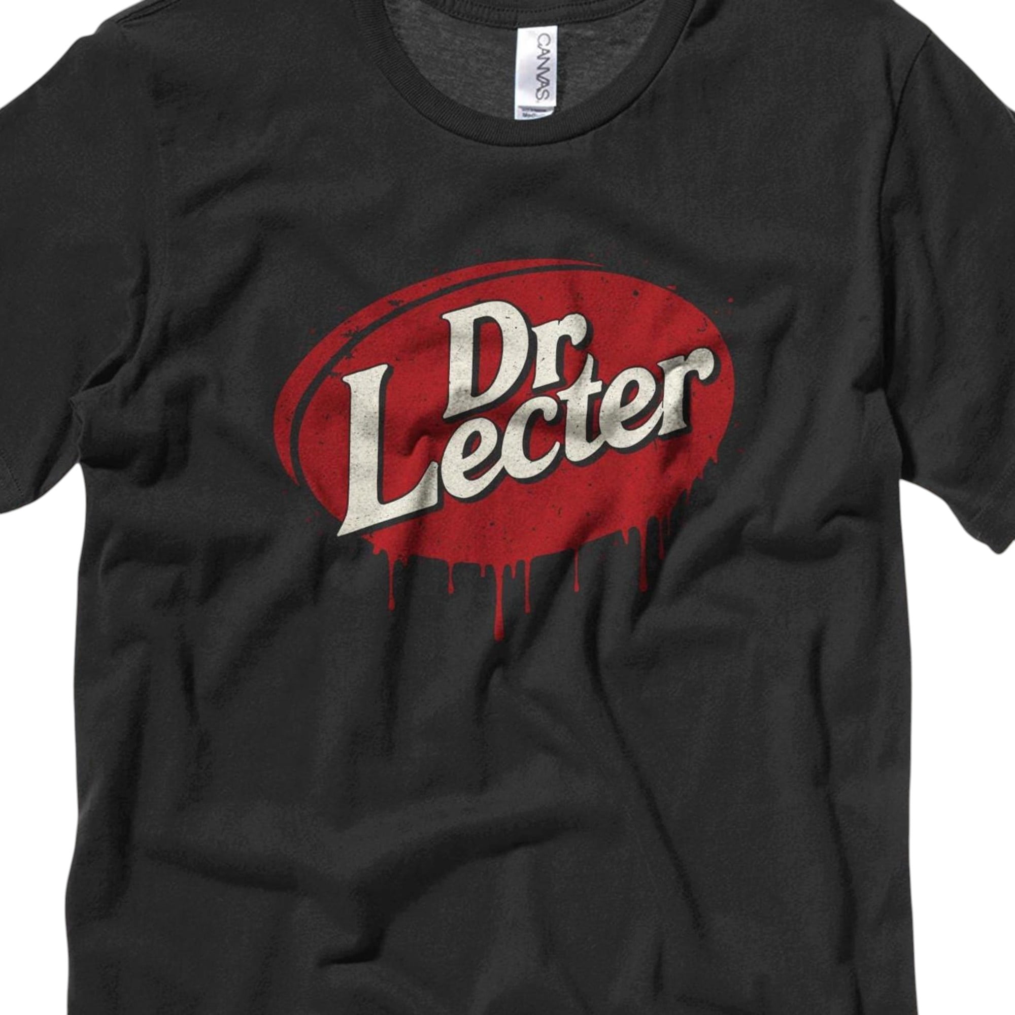 Dr Lecter T-Shirt Funny Horror Parody Tee For Hannibal Fans, Dark Humor ...