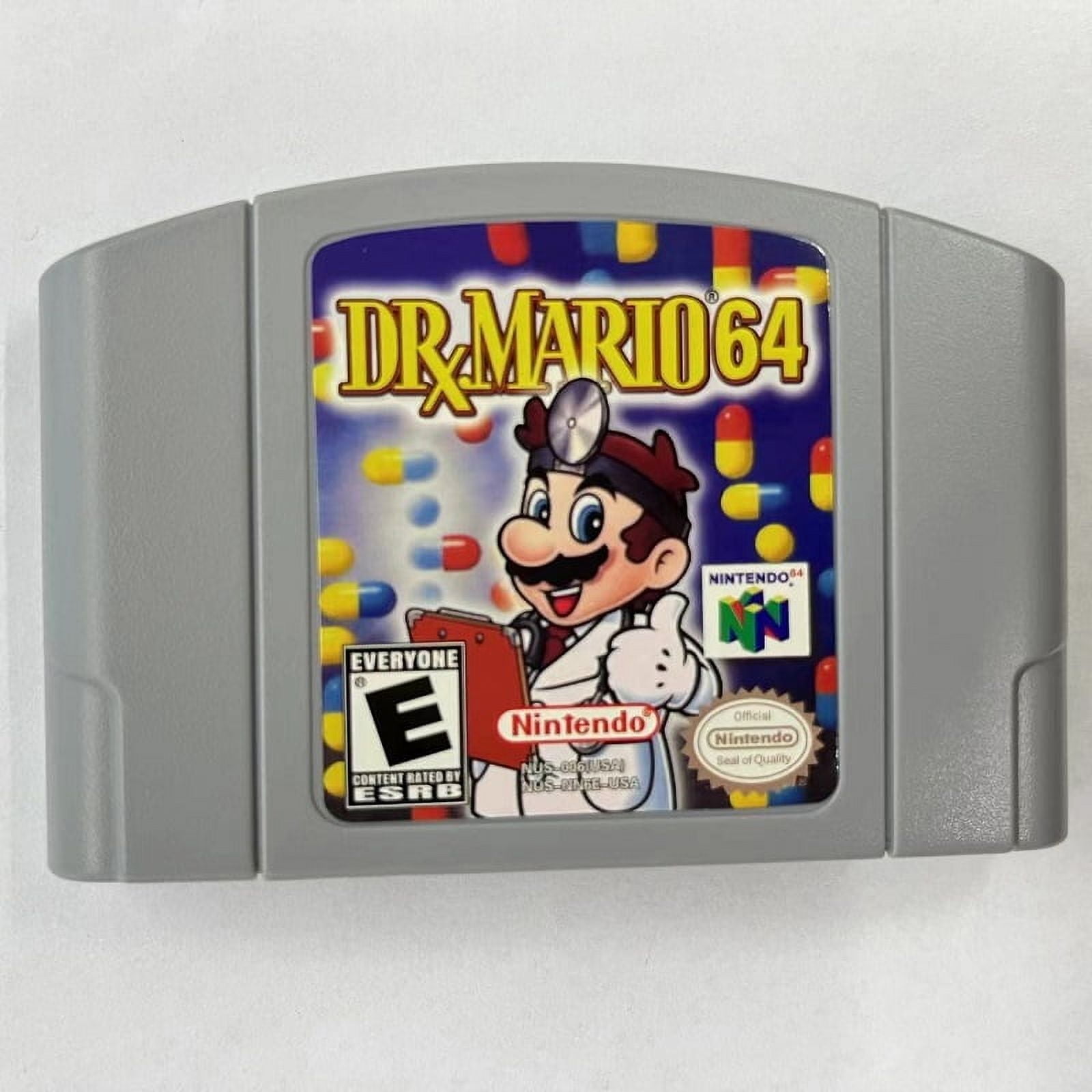 Dr. Mario 64 - Nintindo 64 (N64) Game Cartridge (US NTSC Version, Rated ...