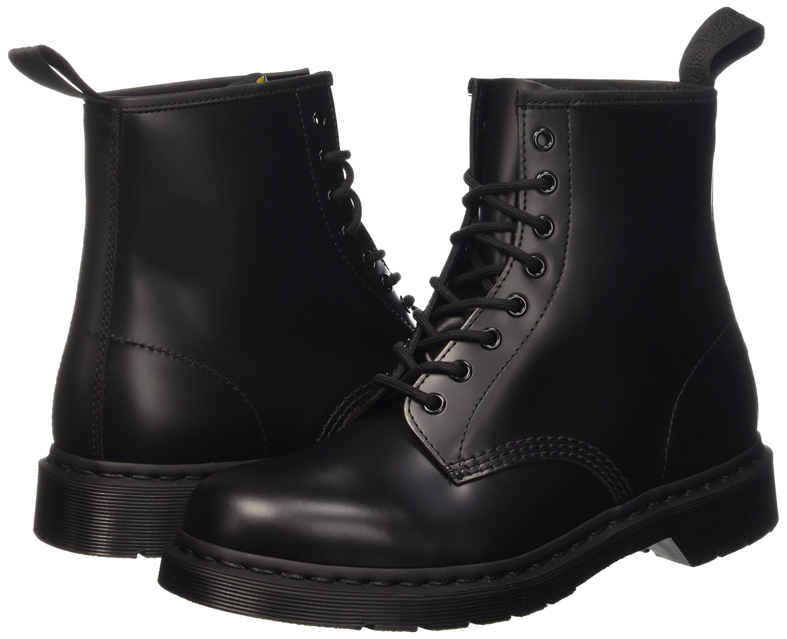 Dr. Martens 1460 Mono Boots Black Mono - Walmart.com