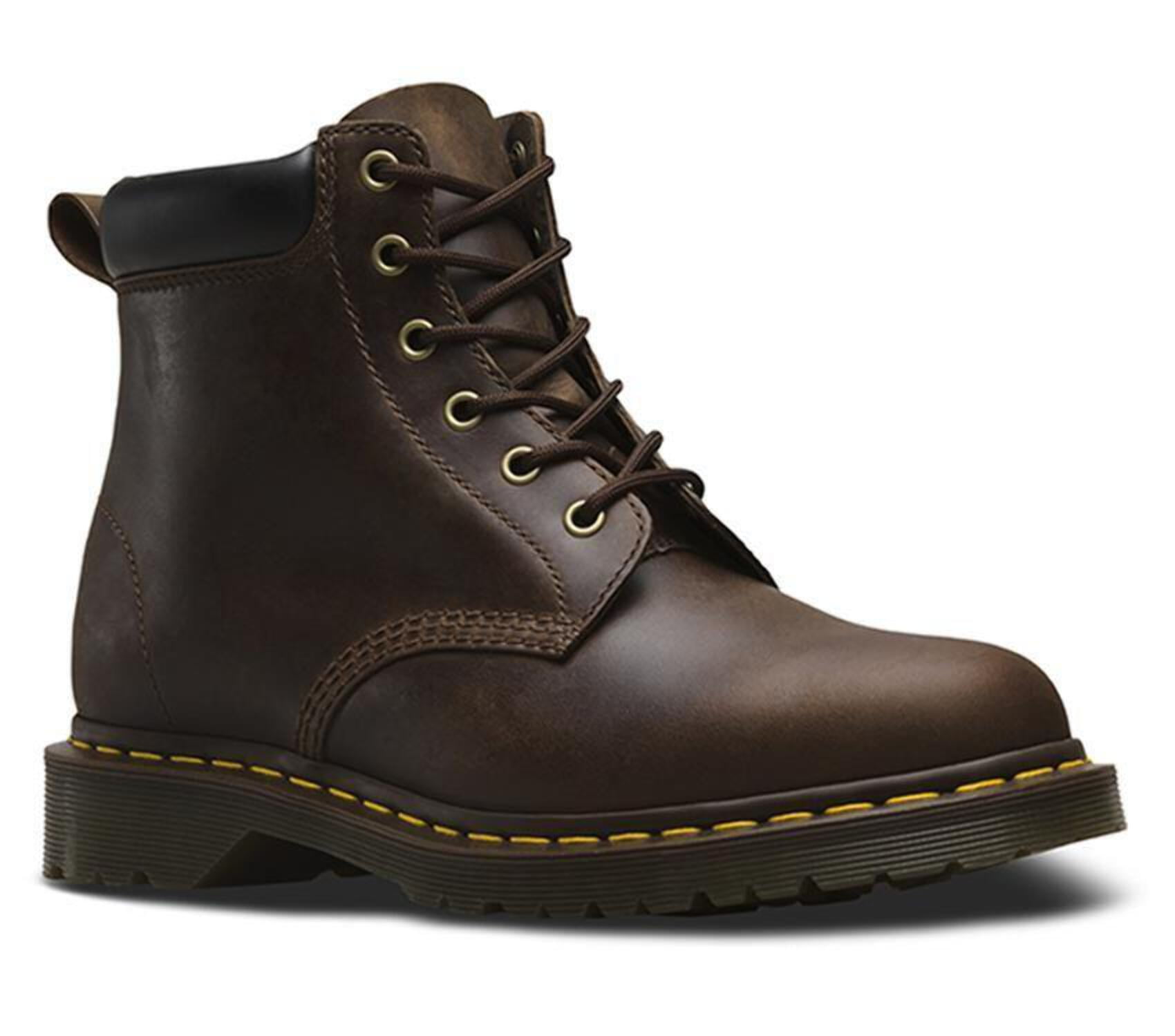 Dr. Martens 939 Ben Boots 6 Eye Mens Shoes Crazy Horse Leather Doc ...