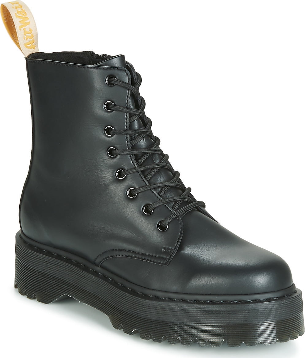 Dr. Martens Womens Jadon II Mono Vegan 8 Eye Boots Shoes Platform - Black - Walmart.com