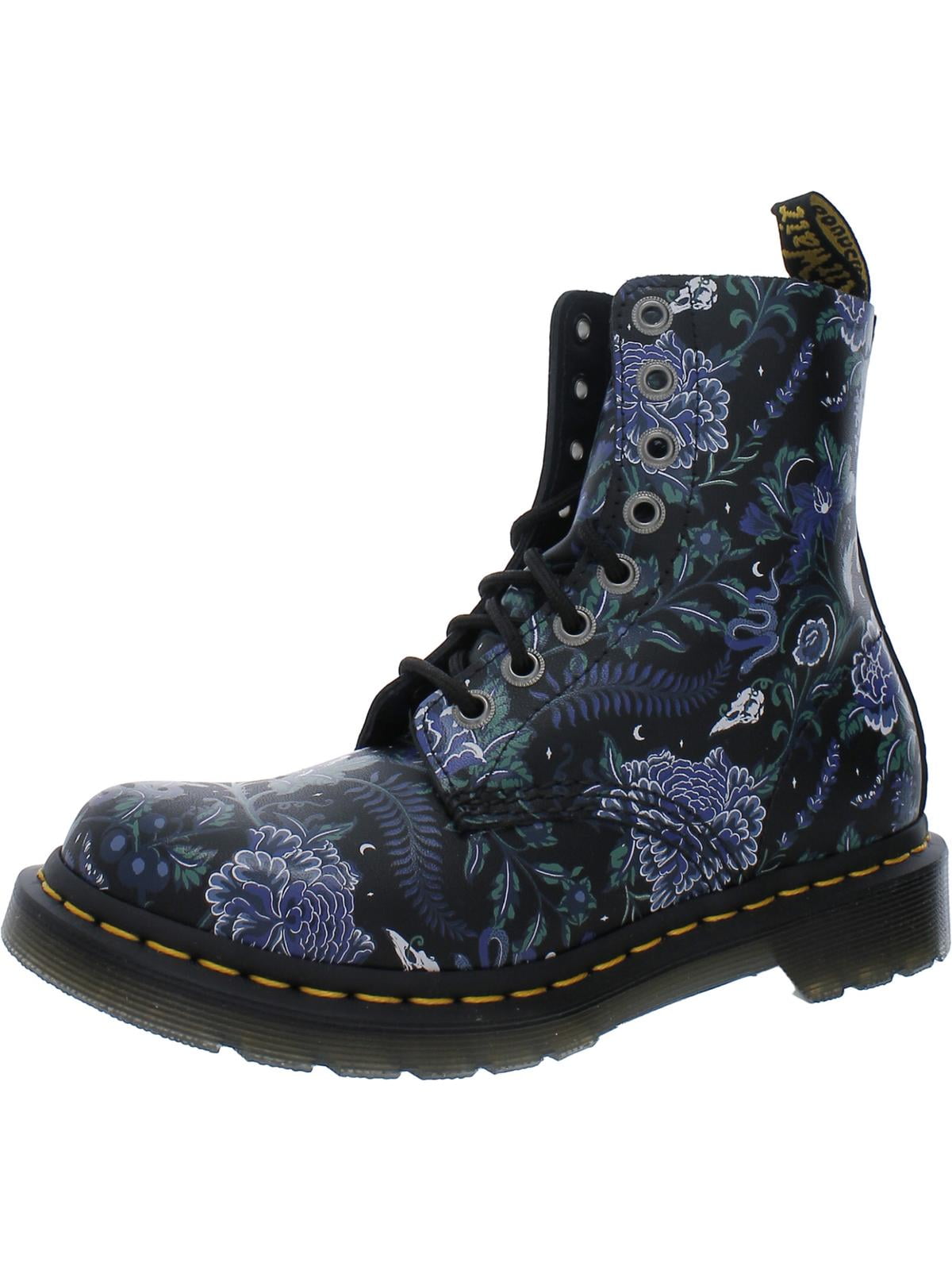 Dr. Martens Women's 1460 Pascal Floral Print Leather Combat Boots ...
