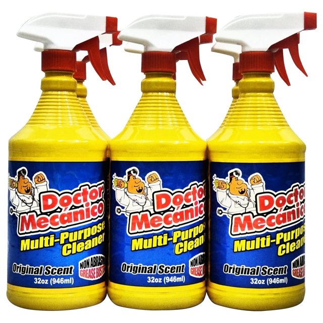 Dr. Mecanico Multi-Purpose Cleaner, All in one Cleaner, Biodegradable Cleaner, Contains Carnauba ...