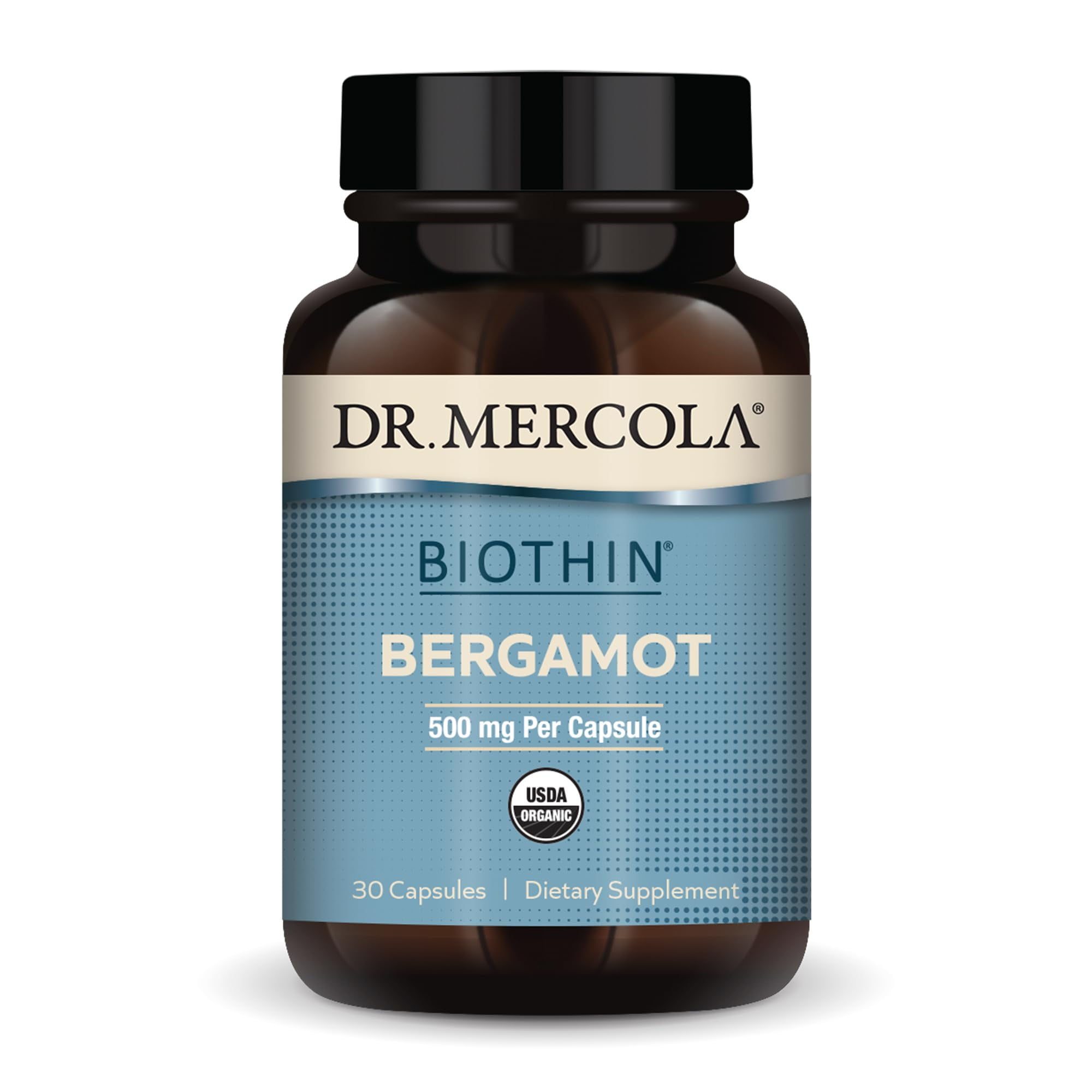 Dr. Mercola Biothin Bergamot, 500 mg Per Capsule, 30 Servings (30 ...