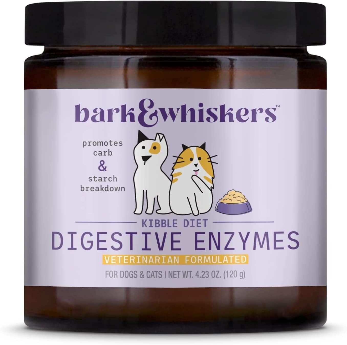 Dr. Mercola Digestive Enzymes for Cats & Dogs - 4.23 oz Pack of 2 ...