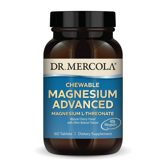 Dr. Mercola Magnesium Advanced, 30 Servings (60 Tablets), Dietary ...