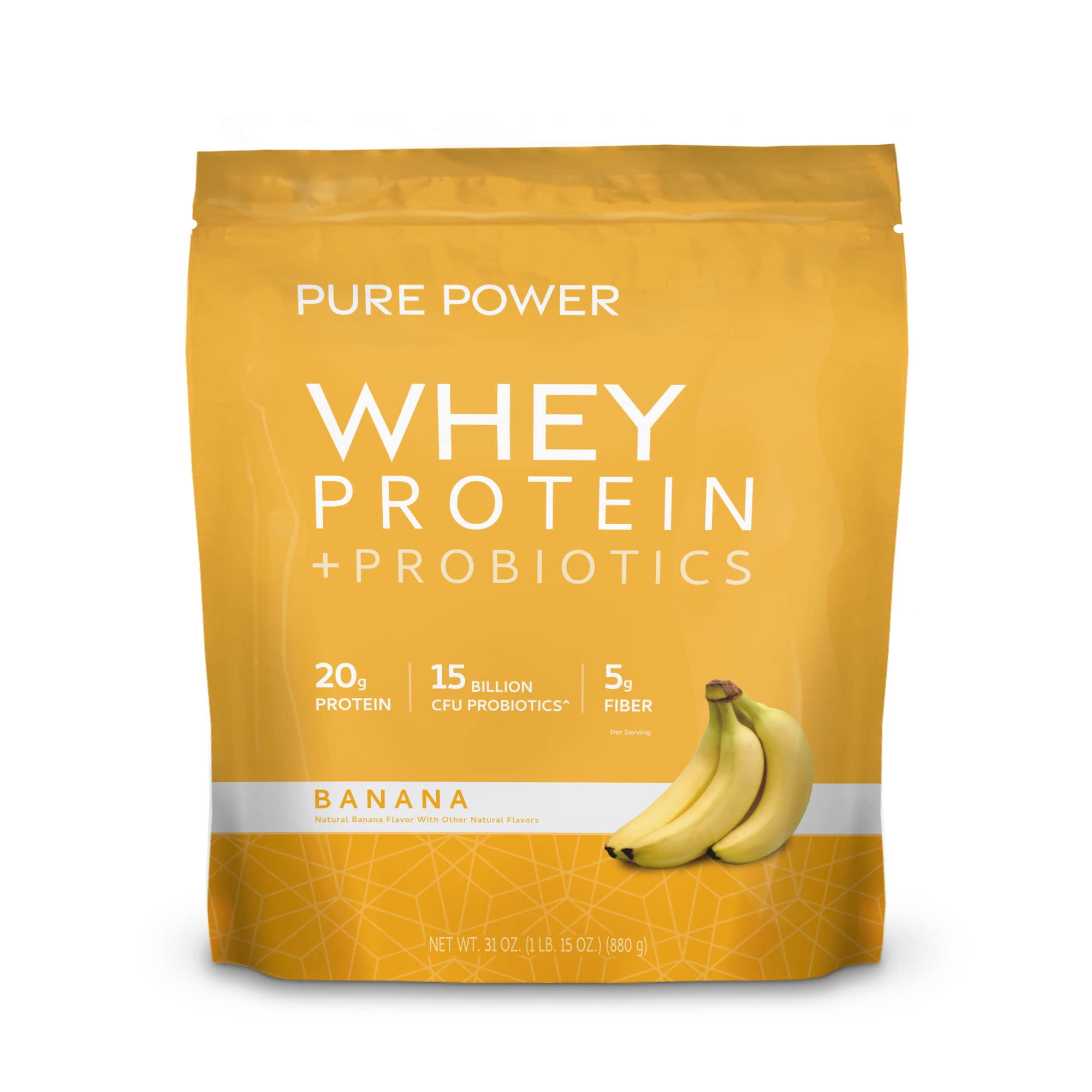 Dr. Mercola Pure Power Protein Banana - Whey Protein Concentrate With ...