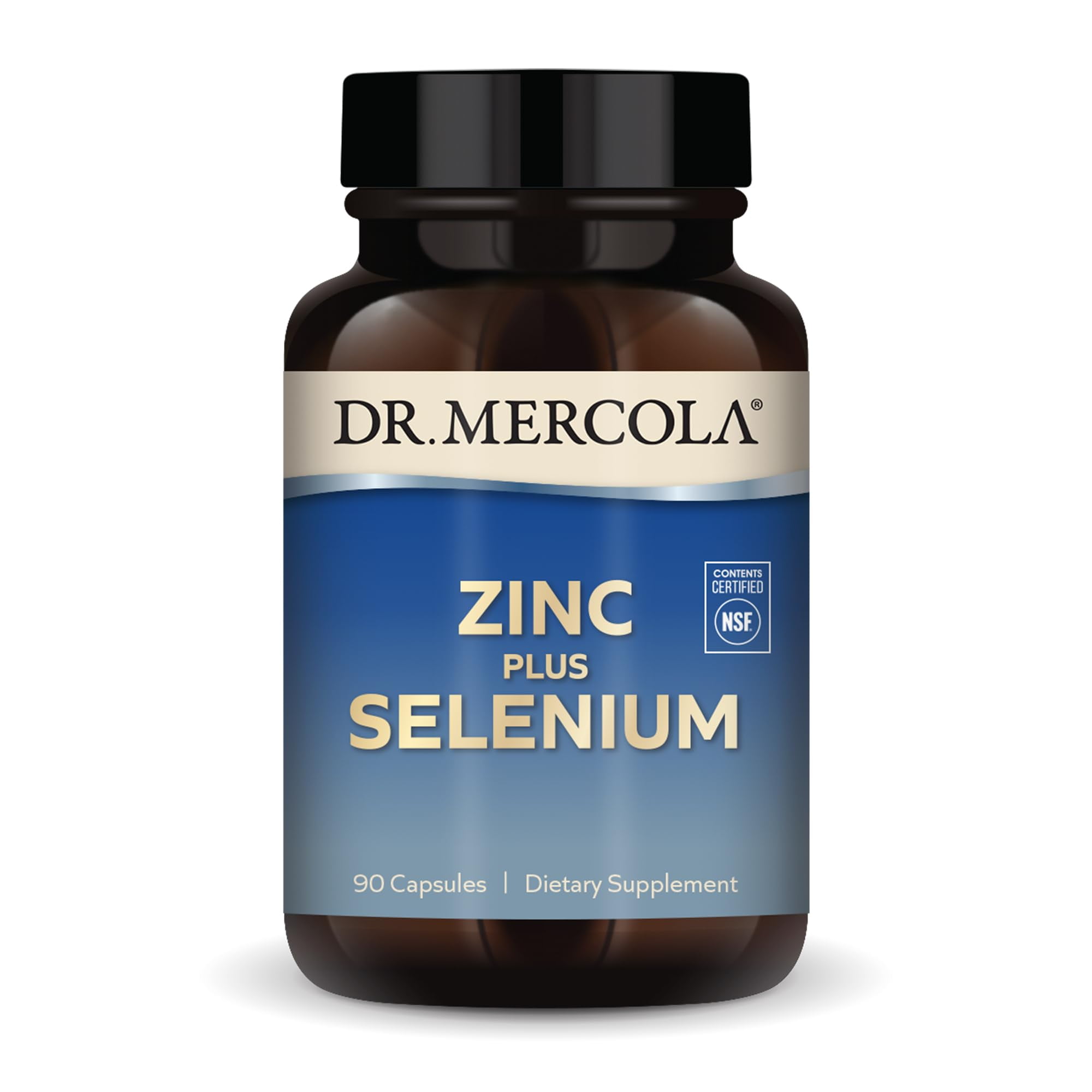 DR. MERCOLA Zinc Plus Selenium Dietary Supplement Supports Immune ...