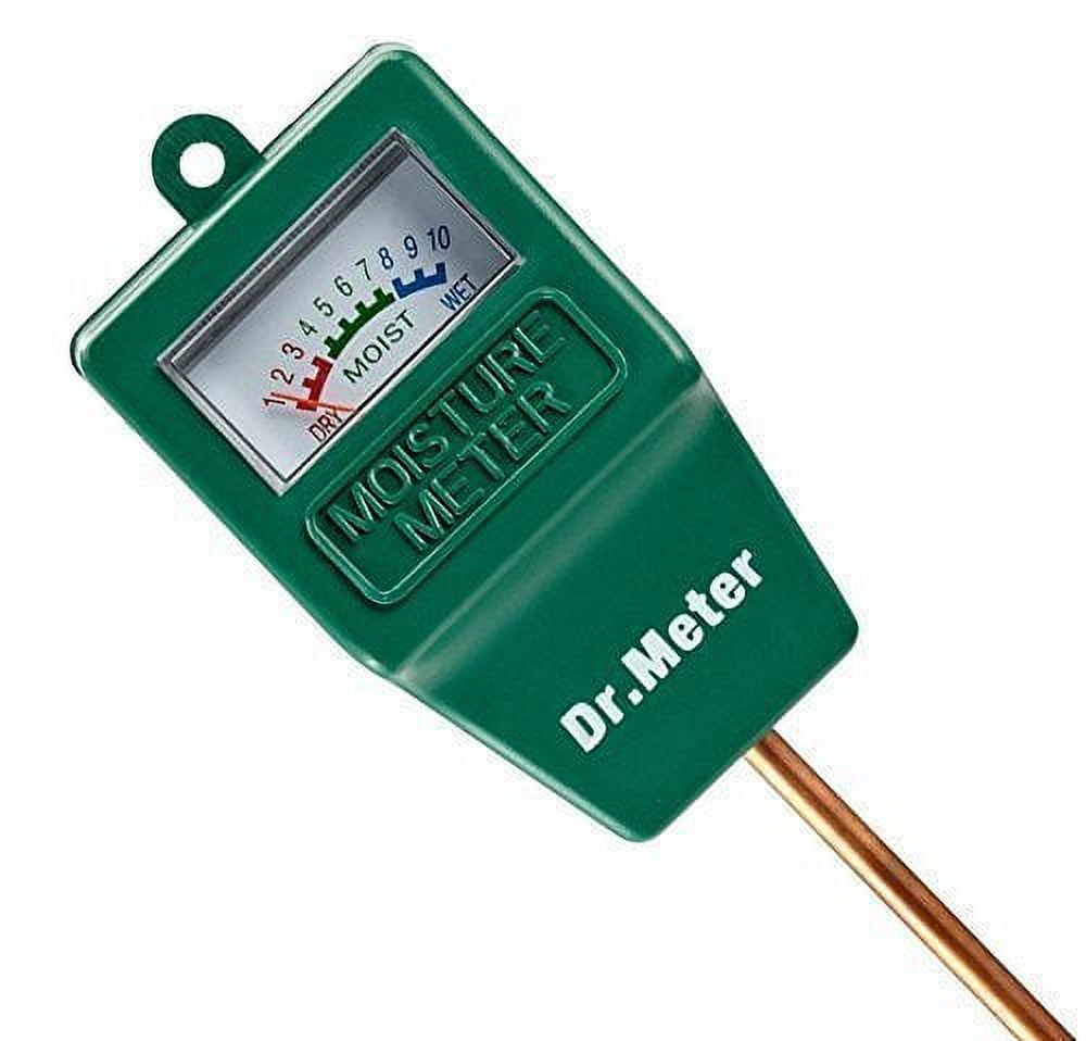 Dr.Meter Moisture Sensor Meter, Soil Water Monitor, Hydrometer for ...